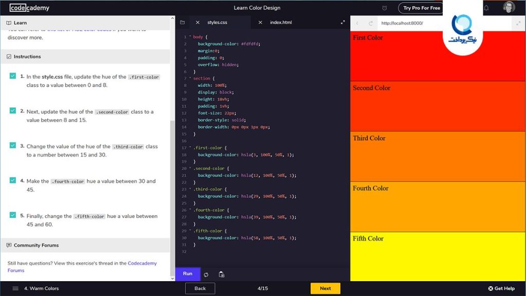 صفر تا صد برنامه‌نویسی با خرید اکانت Codecademy - نیک پرداخت
